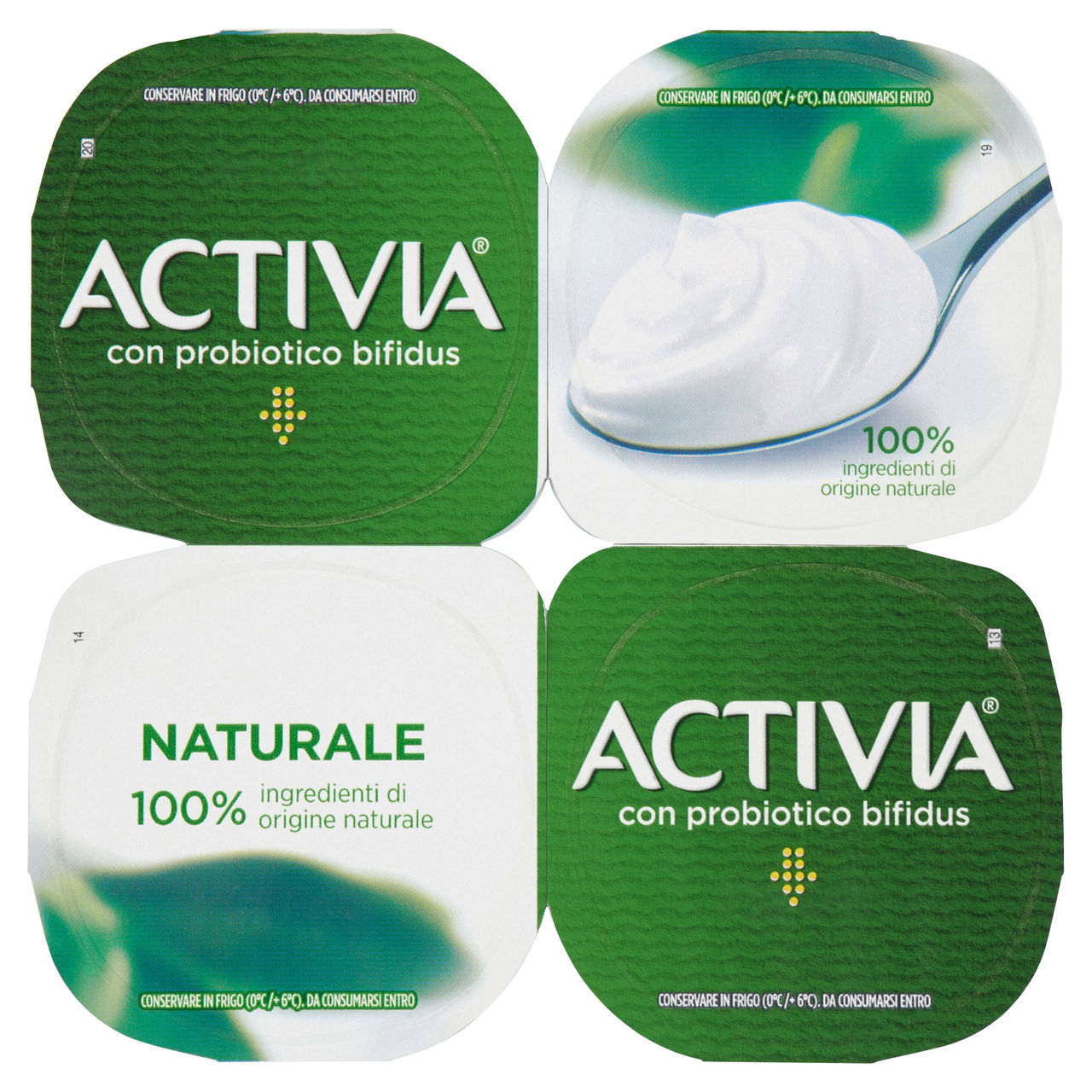 Activia Naturale 4 x 125 g in vendita online | Conad