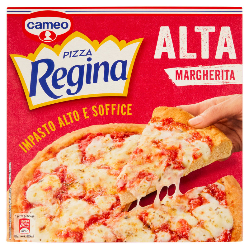 Pizza Cameo Regina Margherita Alta 375 g Conad online | Conad