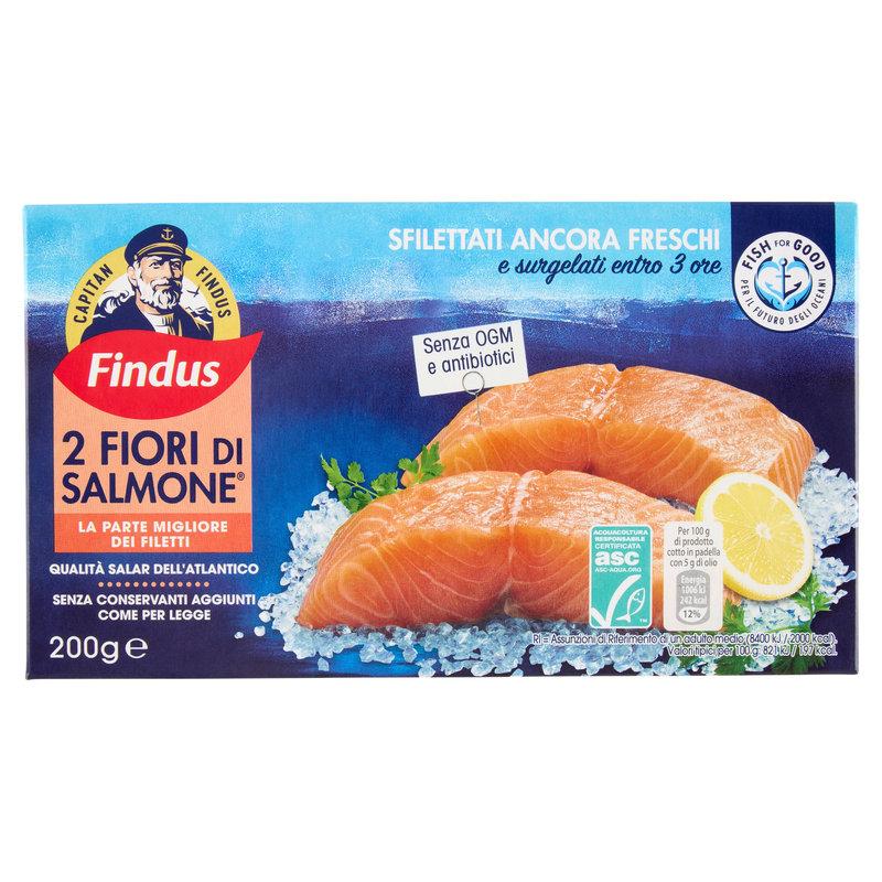 Capitan Findus Fiori di Salmone 200g Conad online | Conad