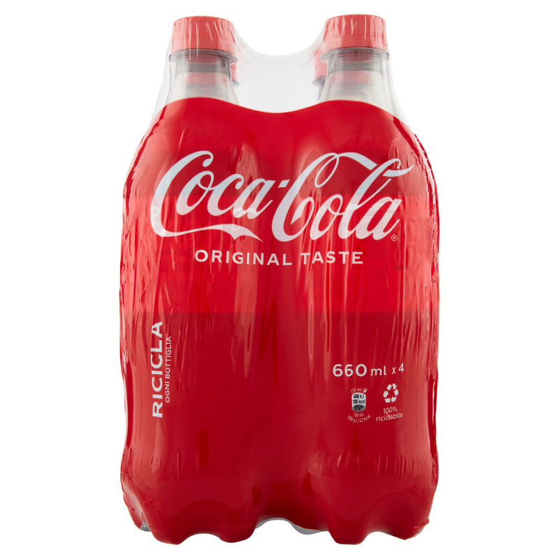Coca cola Original Taste 4 x 660ml (PET) online | Conad