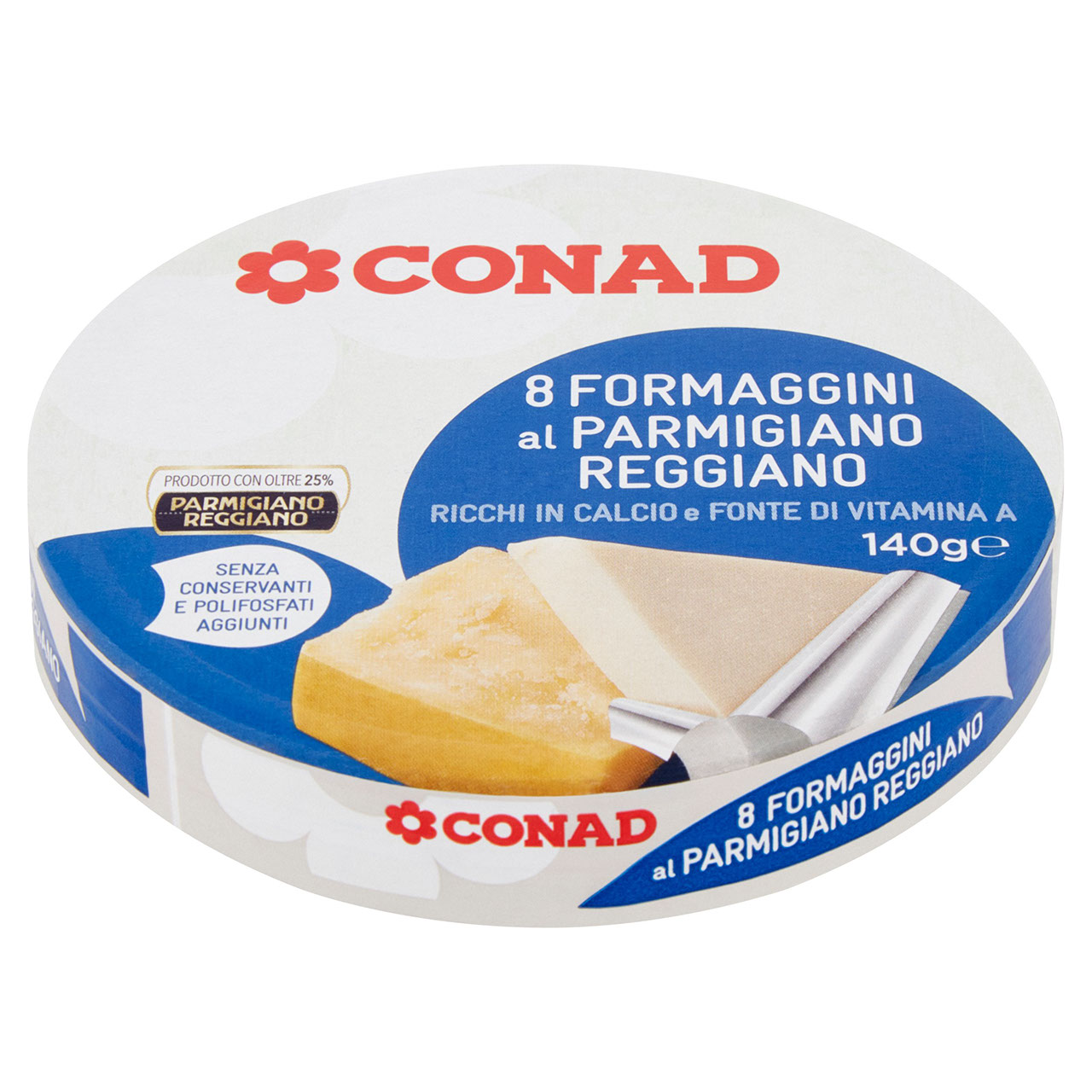 8 Formaggini al Parmigiano Reggiano 140 g Conad | Conad