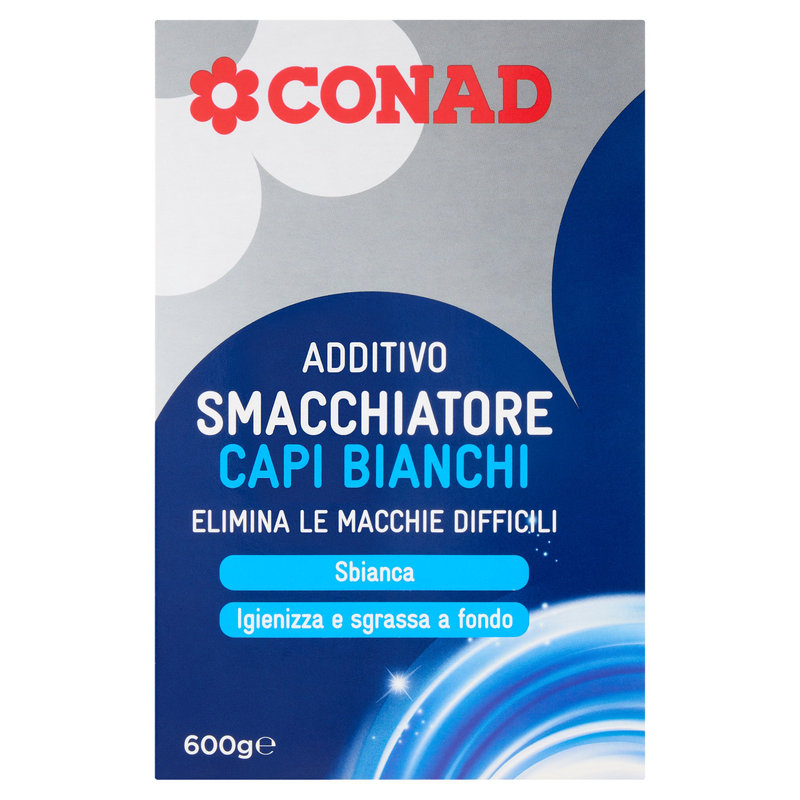 Smacchiatore Capi Bianchi 600 g Conad online | Conad