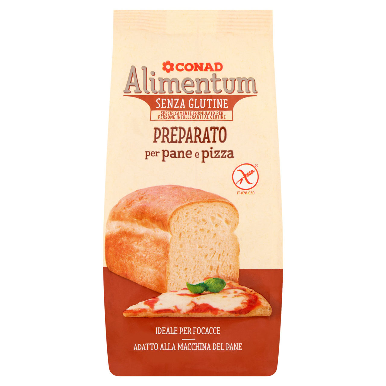 Preparato Pane e Pizza No Glutine Alimentum Conad | Conad
