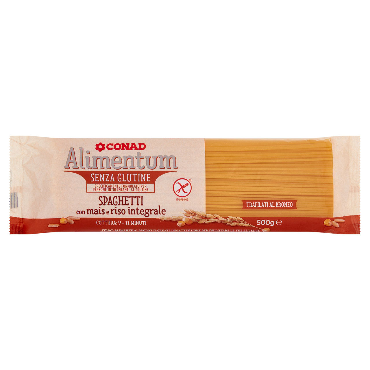 Spaghetti Senza Glutine Mais Riso Integrale Conad | Conad