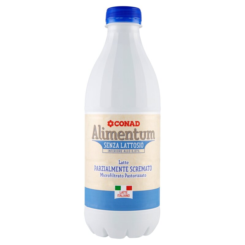 Latte Parzialmente Scremato 1l Alimentum | Conad