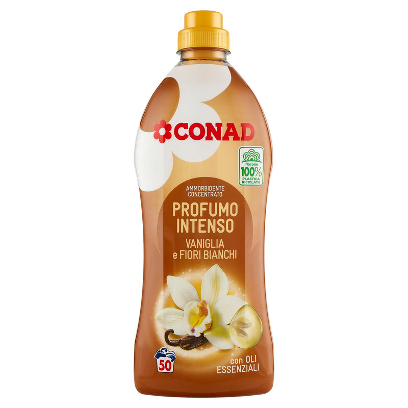 Ammorbidente Concentrato Vaniglia e Fiori Bianchi 1250 ml Conad online | Conad
