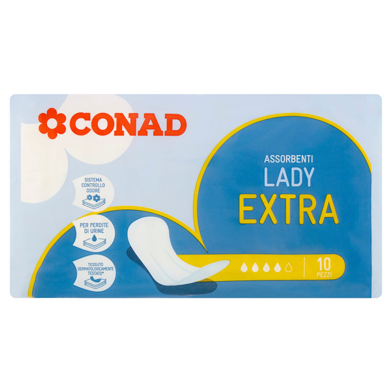 Assorbenti Lady Extra 10 pz Conad | Conad