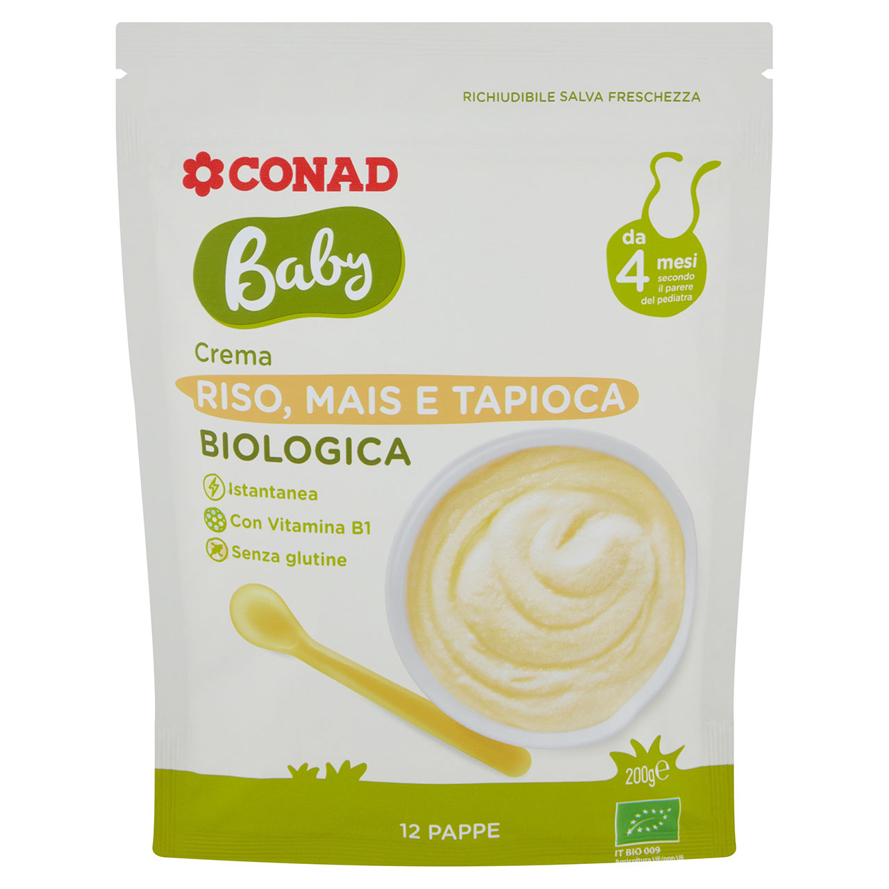 Baby Crema Riso, Mais, Tapioca Bio 200g Conad | Conad