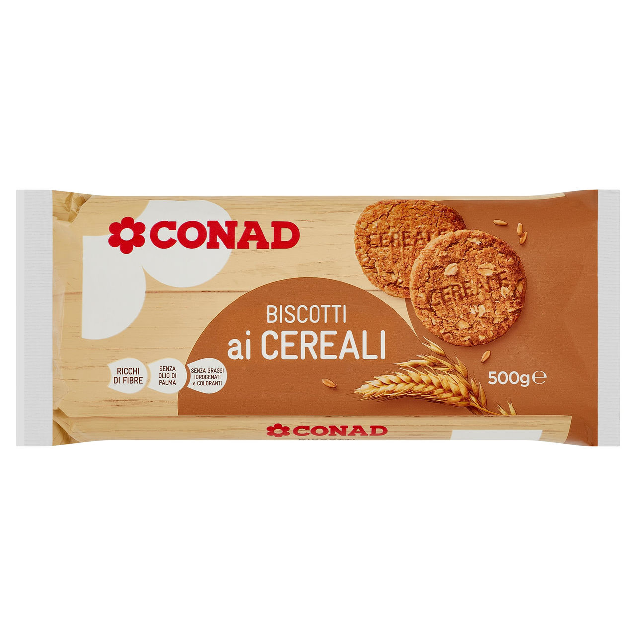 Biscotti ai Cereali 2x250 g Conad online | Conad