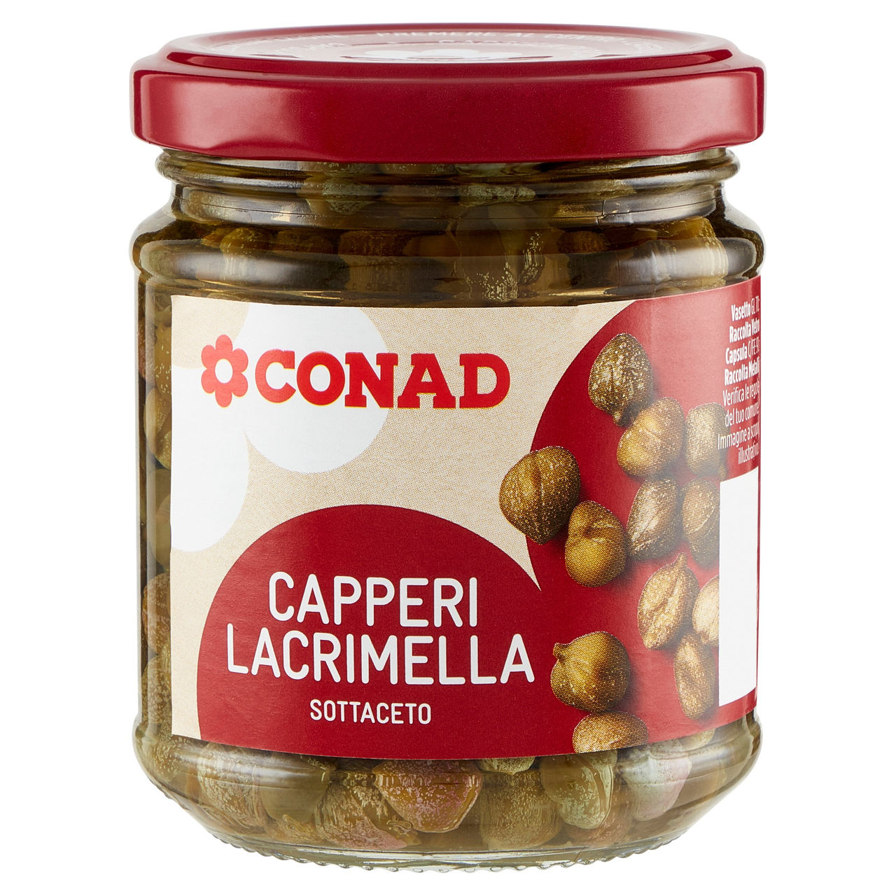 Capperi Lacrimella Sottaceto 210 g Conad online | Conad