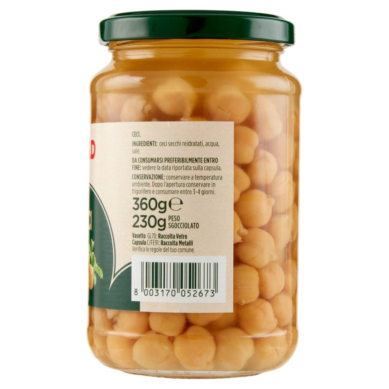 Ceci 360 g Conad in vendita online | Conad