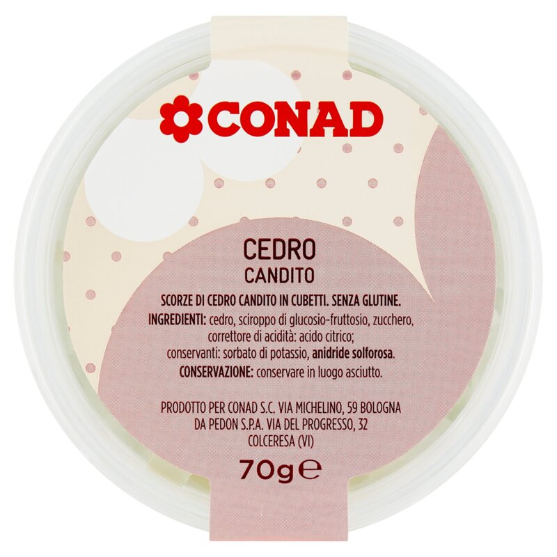 Cedro Candito 70 g Conad in vendita online | Conad