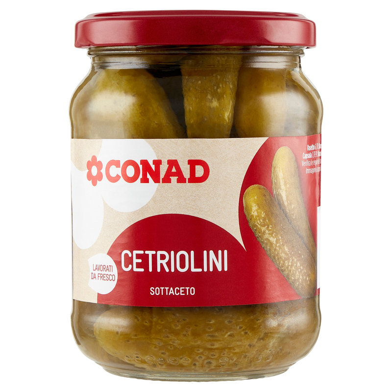 Cetriolini Sottaceto 300 g Conad in vendita online | Conad