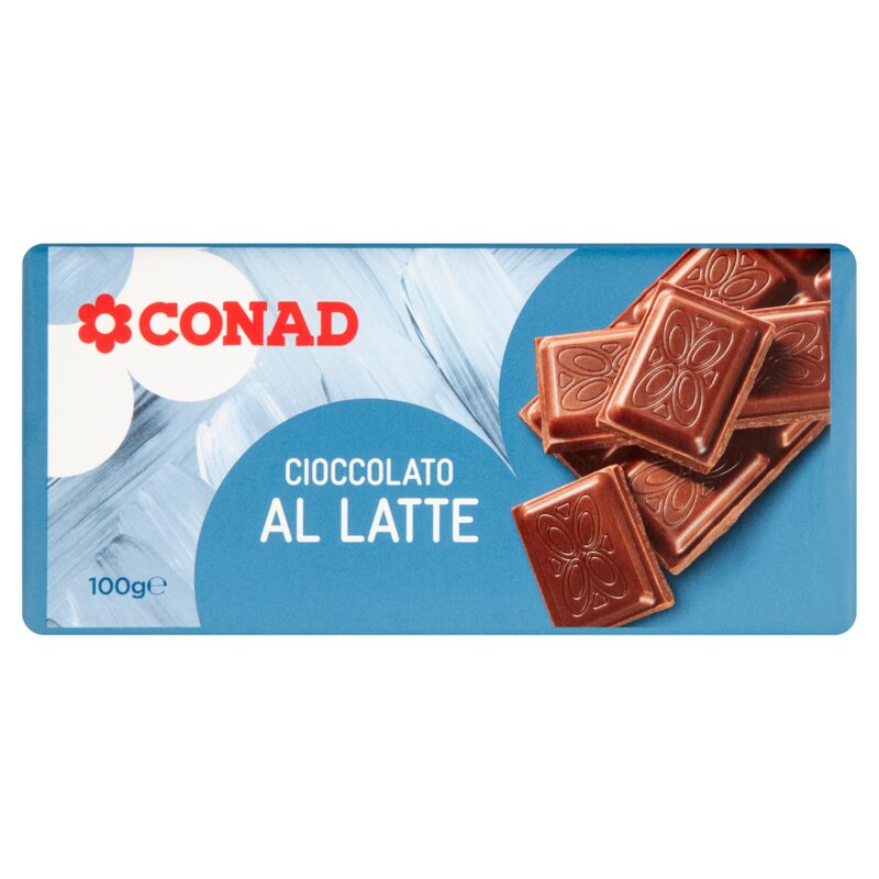 Cioccolato al Latte 100 g Conad | Conad