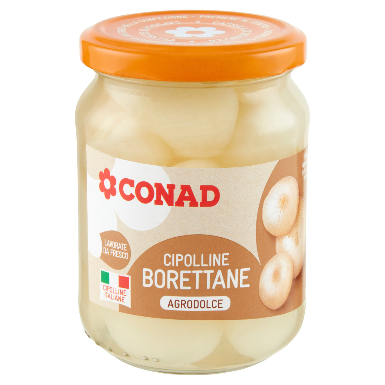 Cipolline Borettane Agrodolce 290 g Conad | Conad