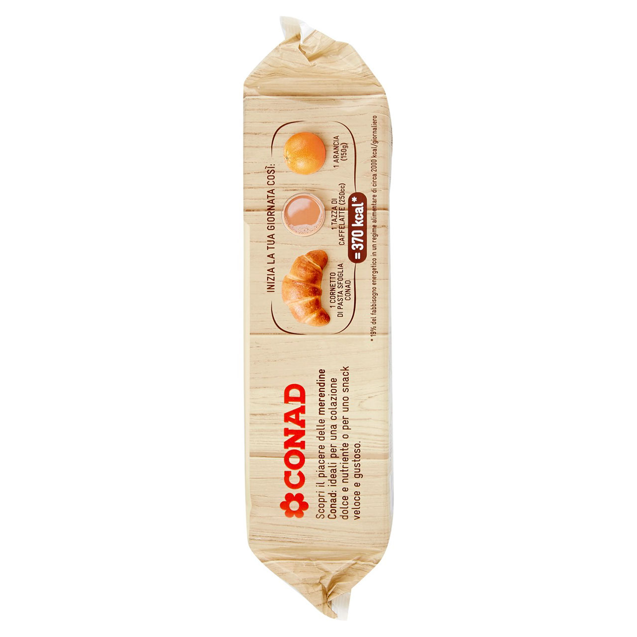 Cornetti di Pasta Sfoglia Classici 6 Pezzi Conad | Conad