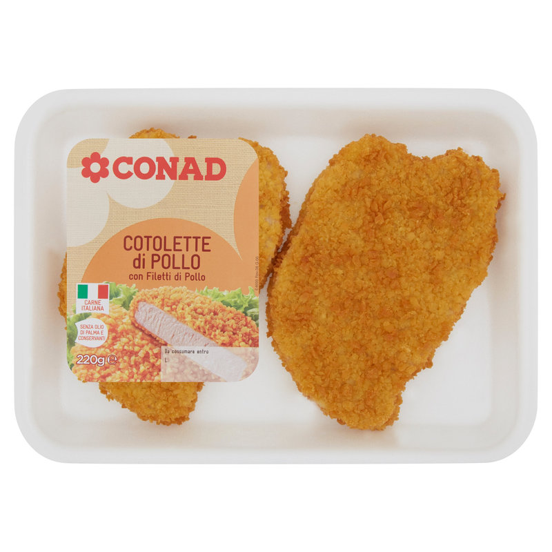 Cotolette di Pollo Conad in vendita online | Conad