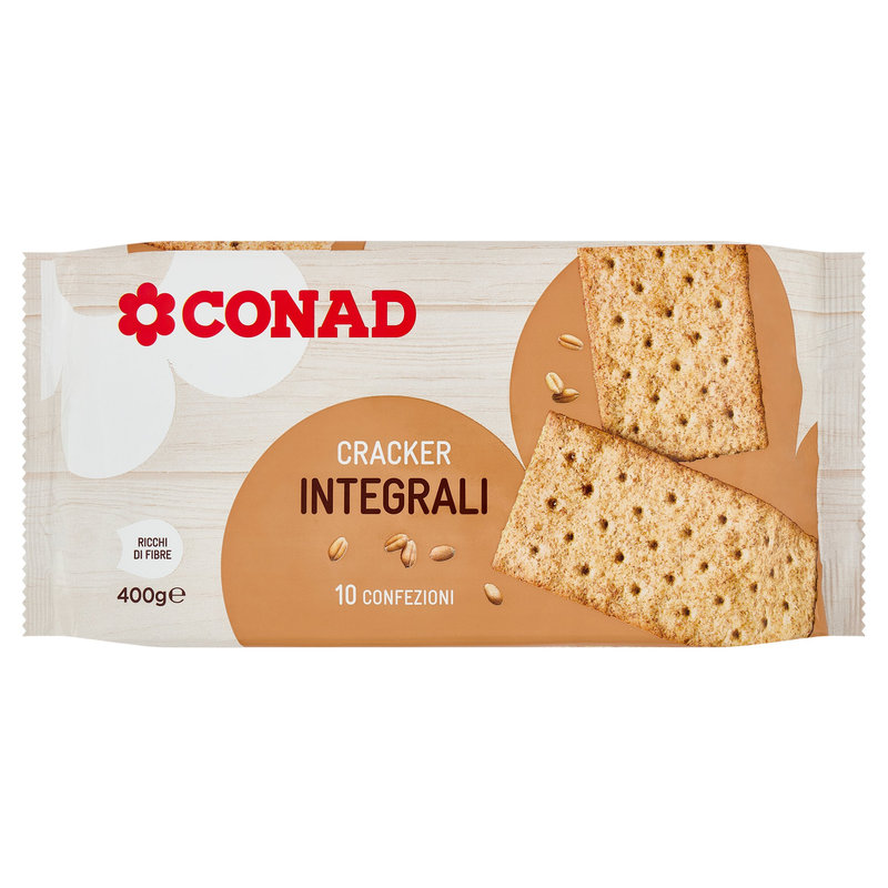 Cracker Integrali 400 g Conad in vendita online | Conad