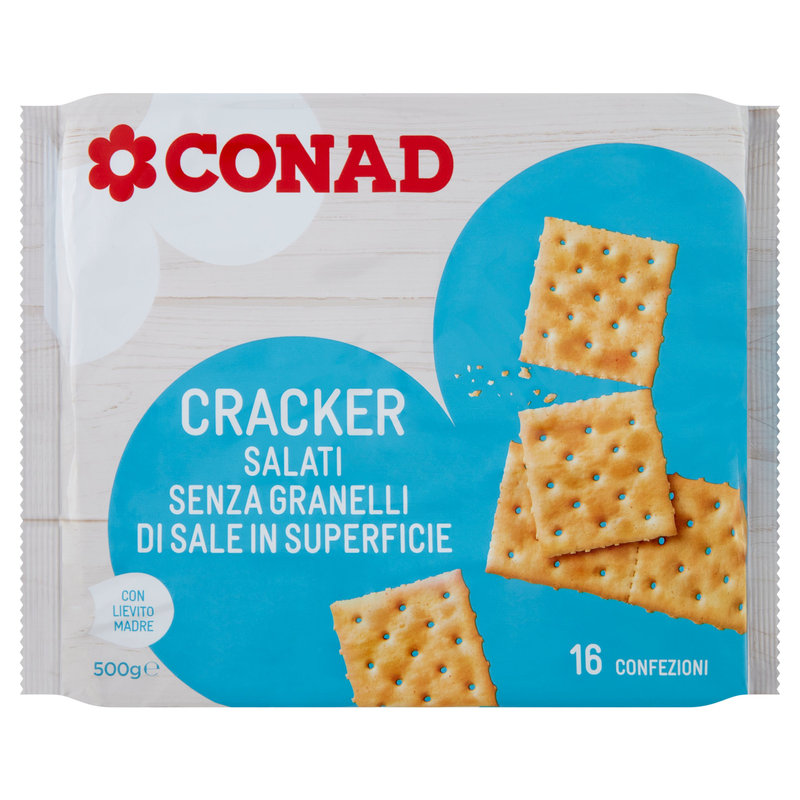 Cracker Salati Senza Granelli di Sale Conad online | Conad