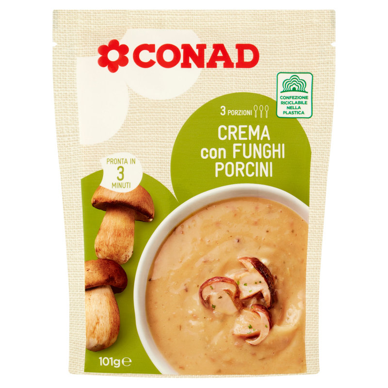 Crema con Funghi Porcini 101 g Conad online | Conad