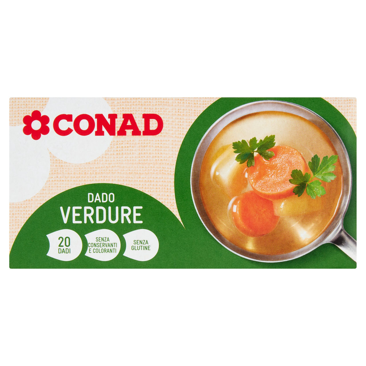 Dadi Vegetali 220 g Conad in vendita online | Conad