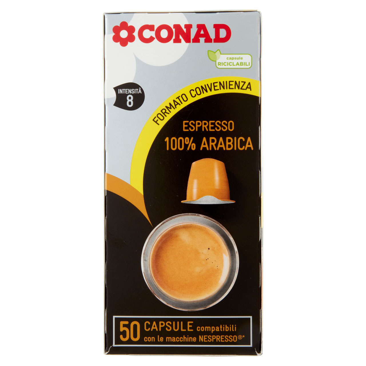 Capsule Arabica Compatibili Nespresso 250g Conad | Conad