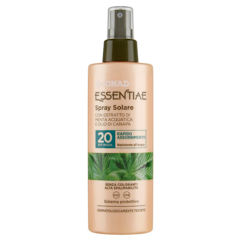 Spray solare 20 SPF Conad in vendita online | Conad
