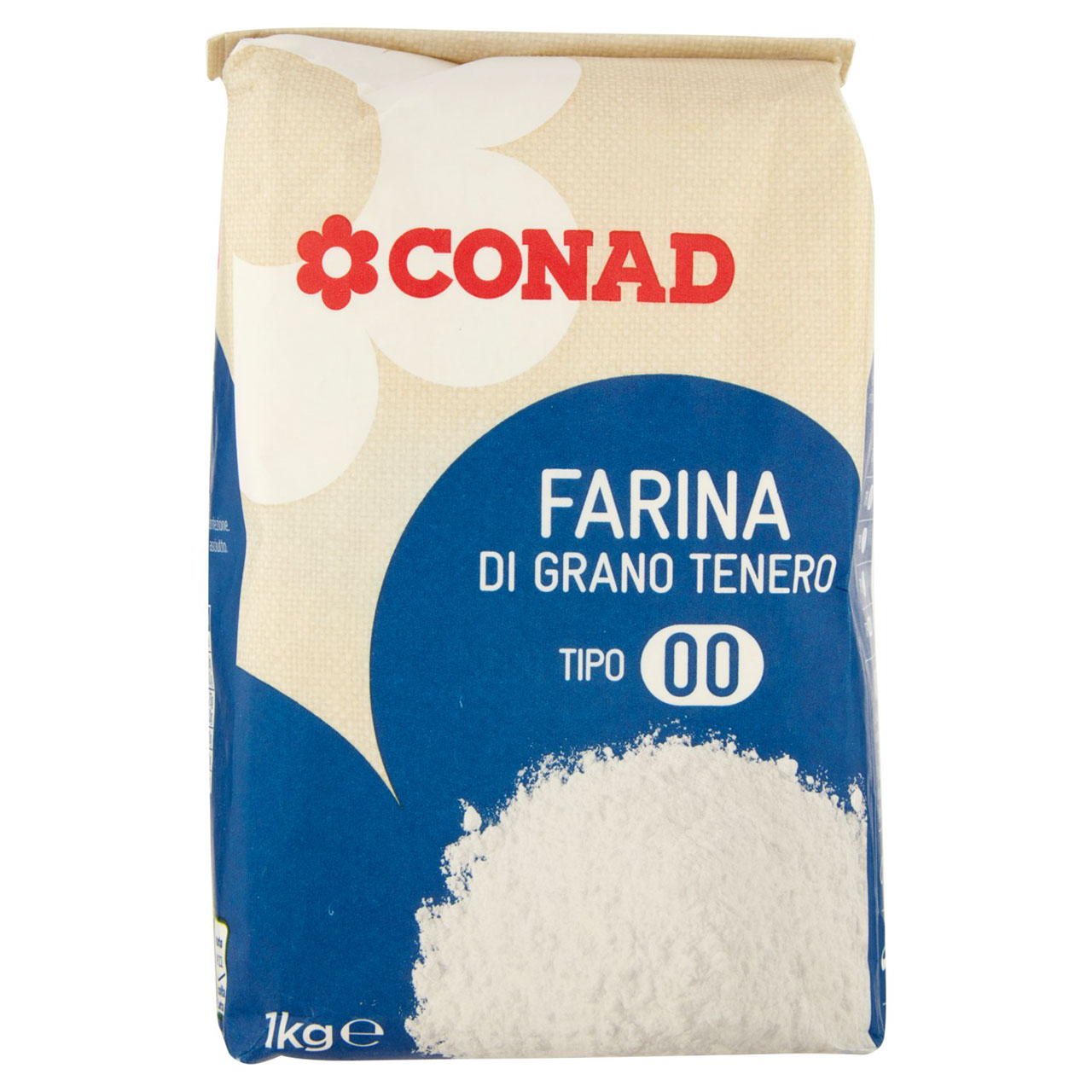 Farina di grano tenero Tipo 00 1 kg Conad online | Conad