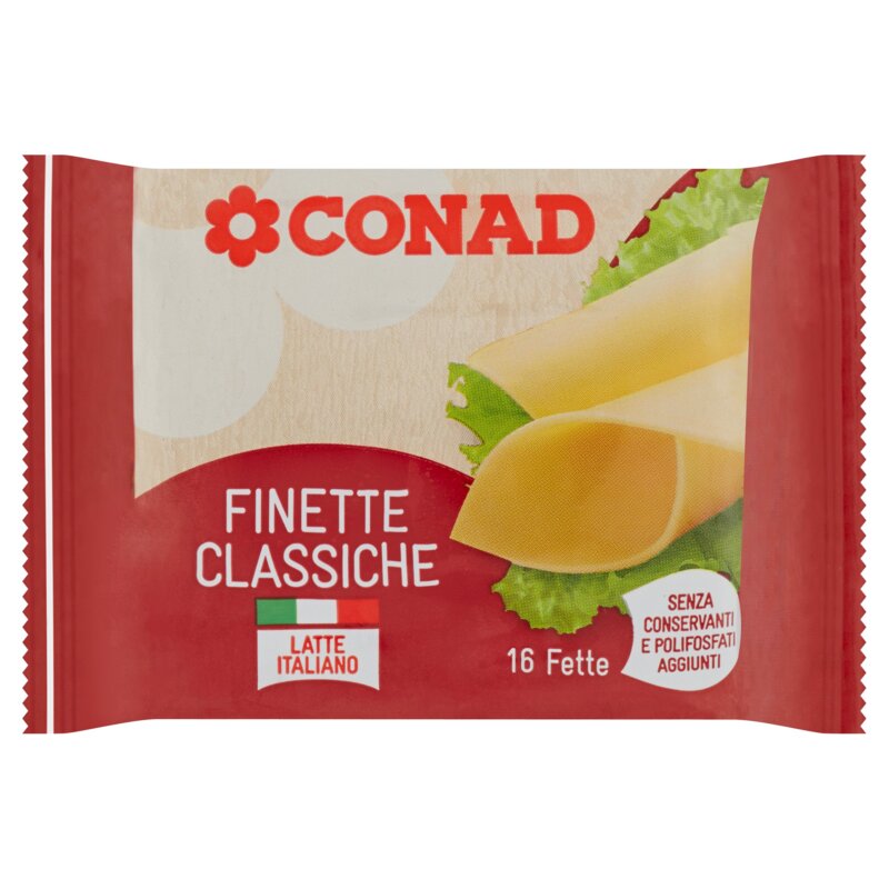 Finette Classiche 16 fette 400 g Conad | Conad