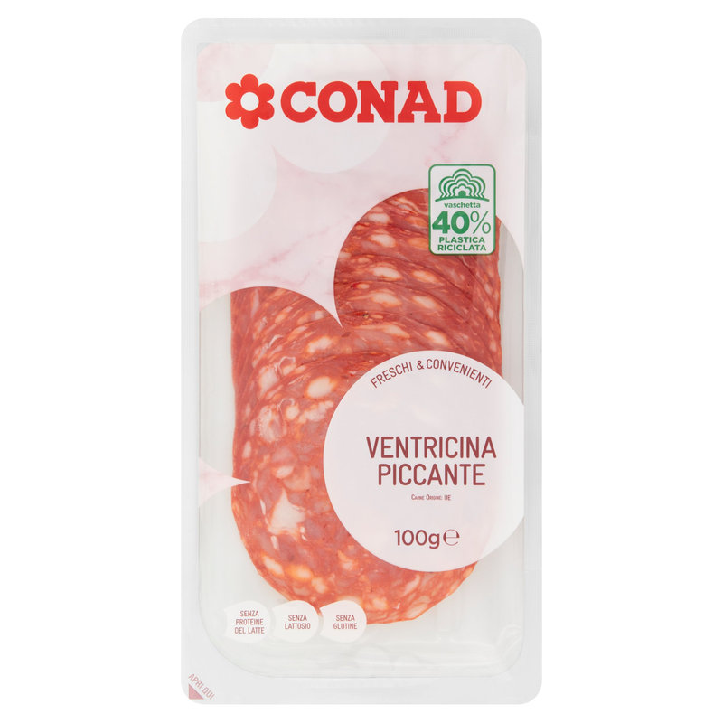 Ventricina Piccante 100 g Conad in vendita online | Conad