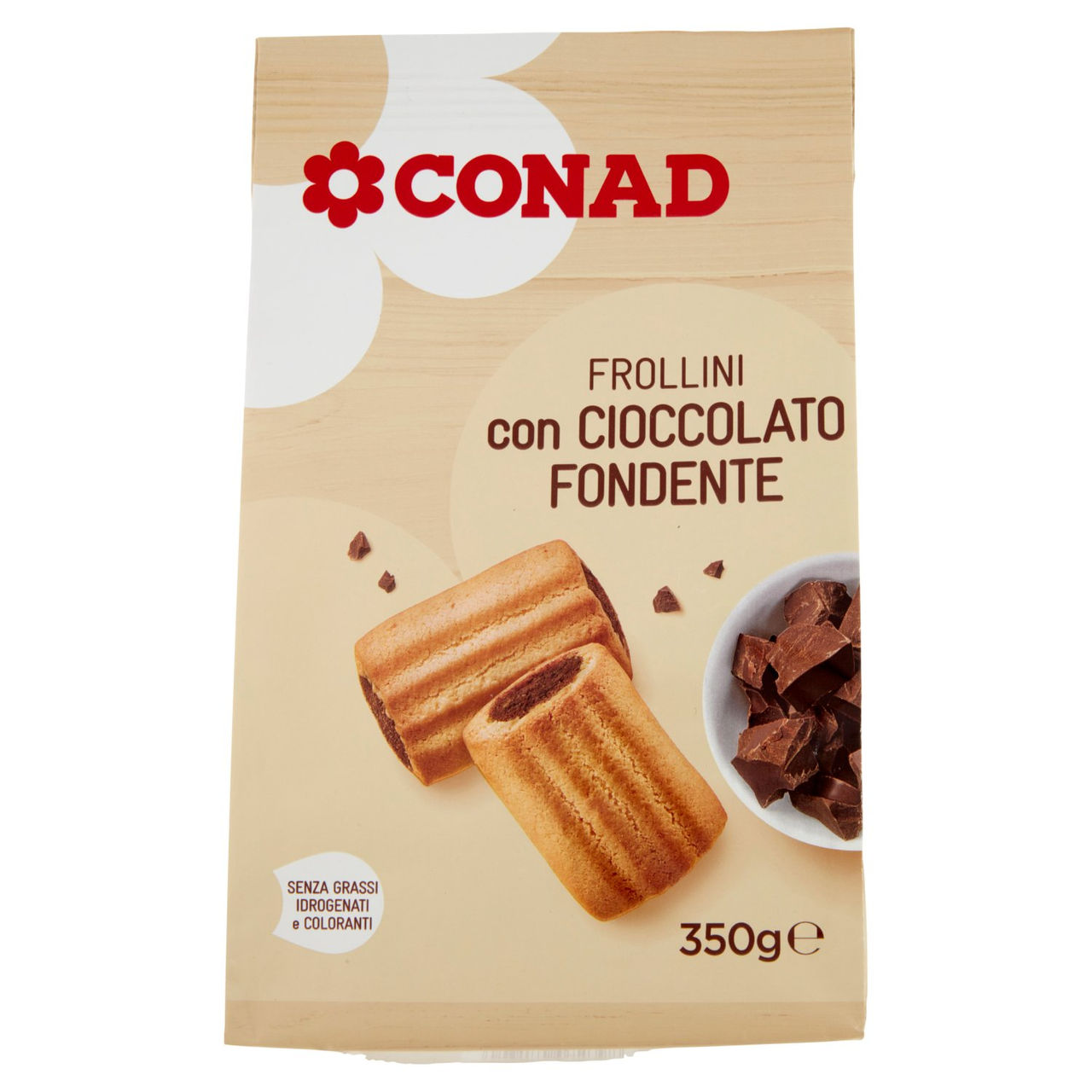 Frollini con cioccolato fondente Conad online | Conad