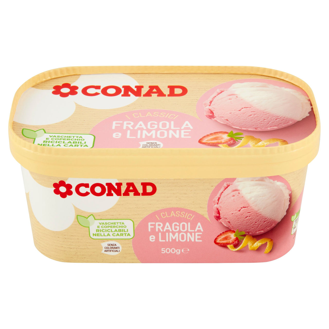Gelato Fragola e Limone Conad in vendita online | Conad