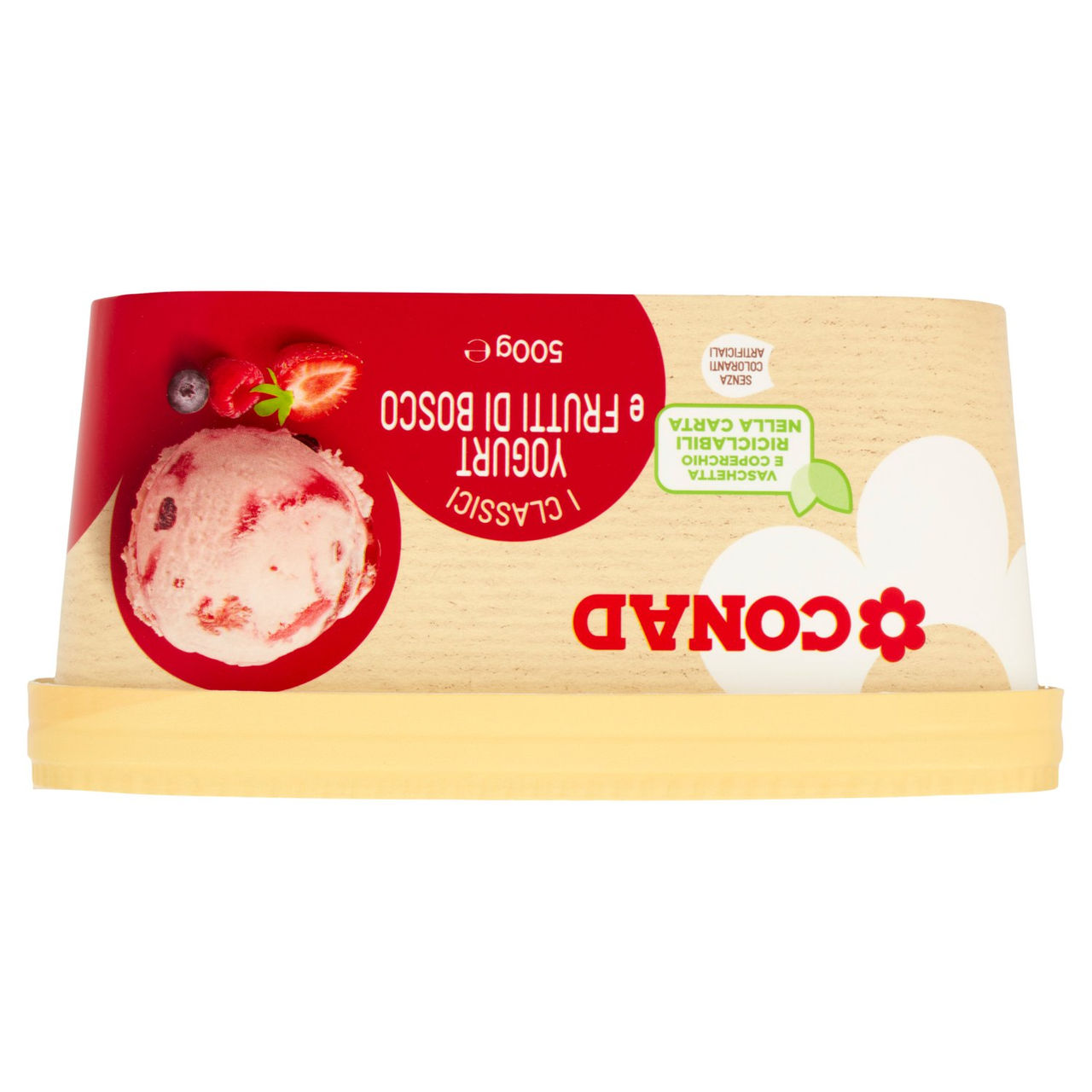 Gelato Yogurt e Frutti di Bosco 500g Conad online | Conad