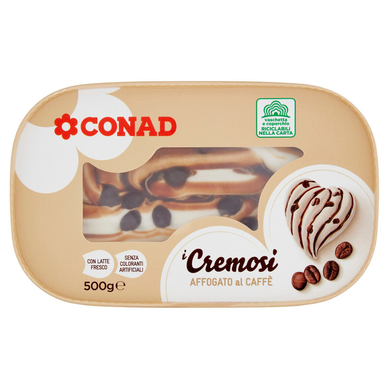 I Cremosi Affogato al Caffè 500 g Conad | Conad