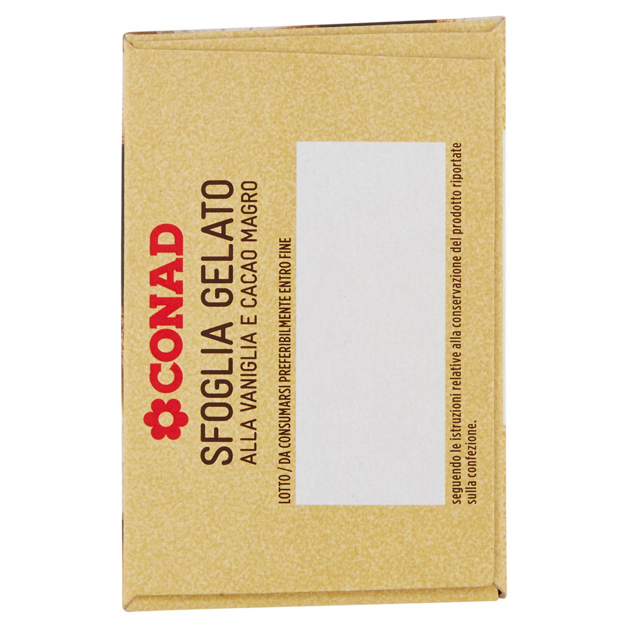 Gelato Vaniglia e Cacao Magro 320gr Conad | Conad