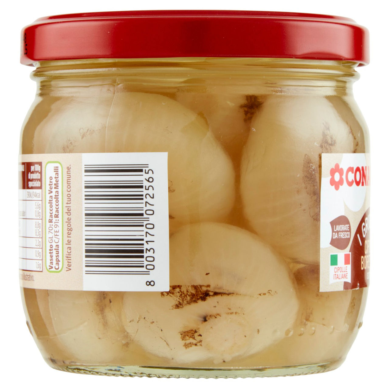 I Grigliati Cipolle Borettane Sottolio 320 g Conad | Conad