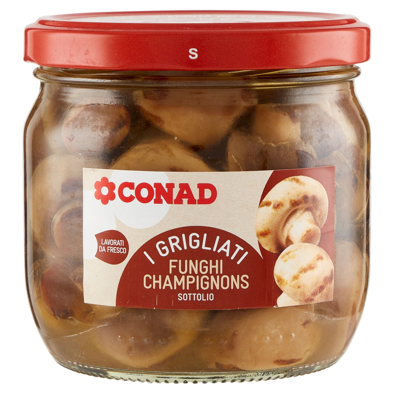 I Grigliati Funghi Champignons Sottolio Conad | Conad