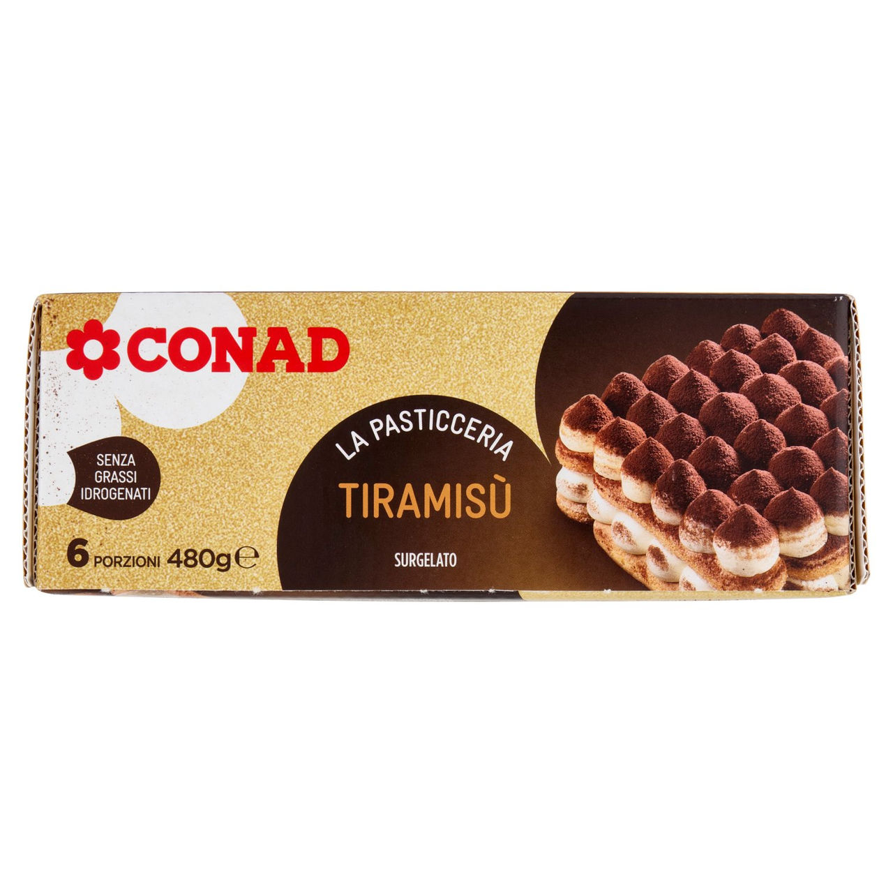 Tiramisù Surgelato 480 g Conad in vendita online | Conad