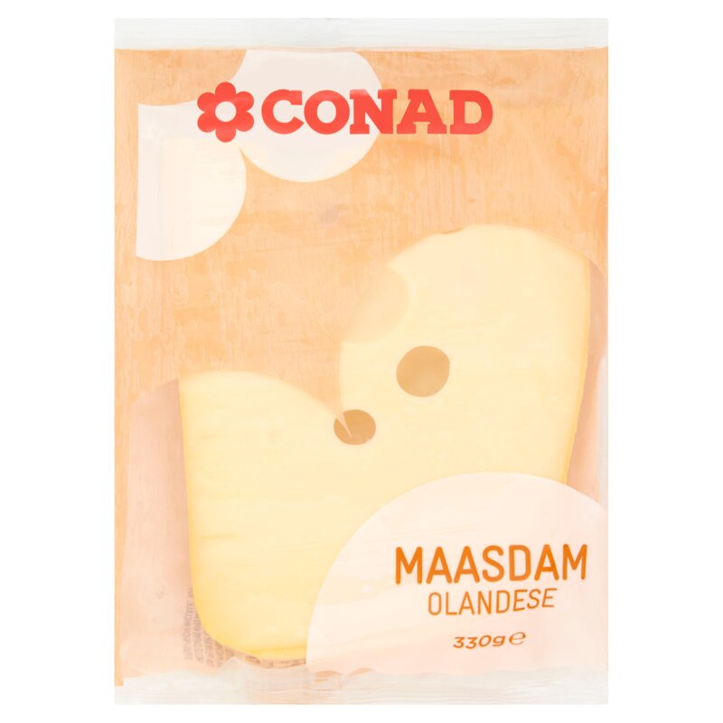 Maasdam Olandese 330 g Conad in vendita online | Conad