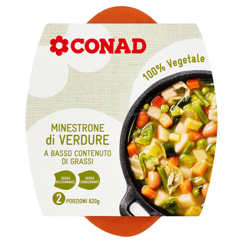 Minestrone Di Verdure 620g Conad In Vendita Online | Conad