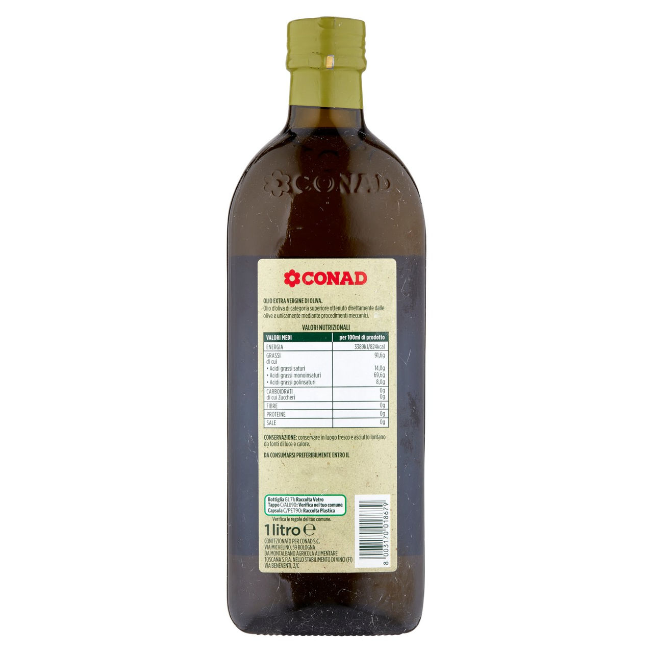 Olio Extra Vergine di Oliva Classico 1 l Conad | Conad