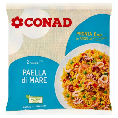 Paella di Mare Surgelata Conad in vendita online | Conad