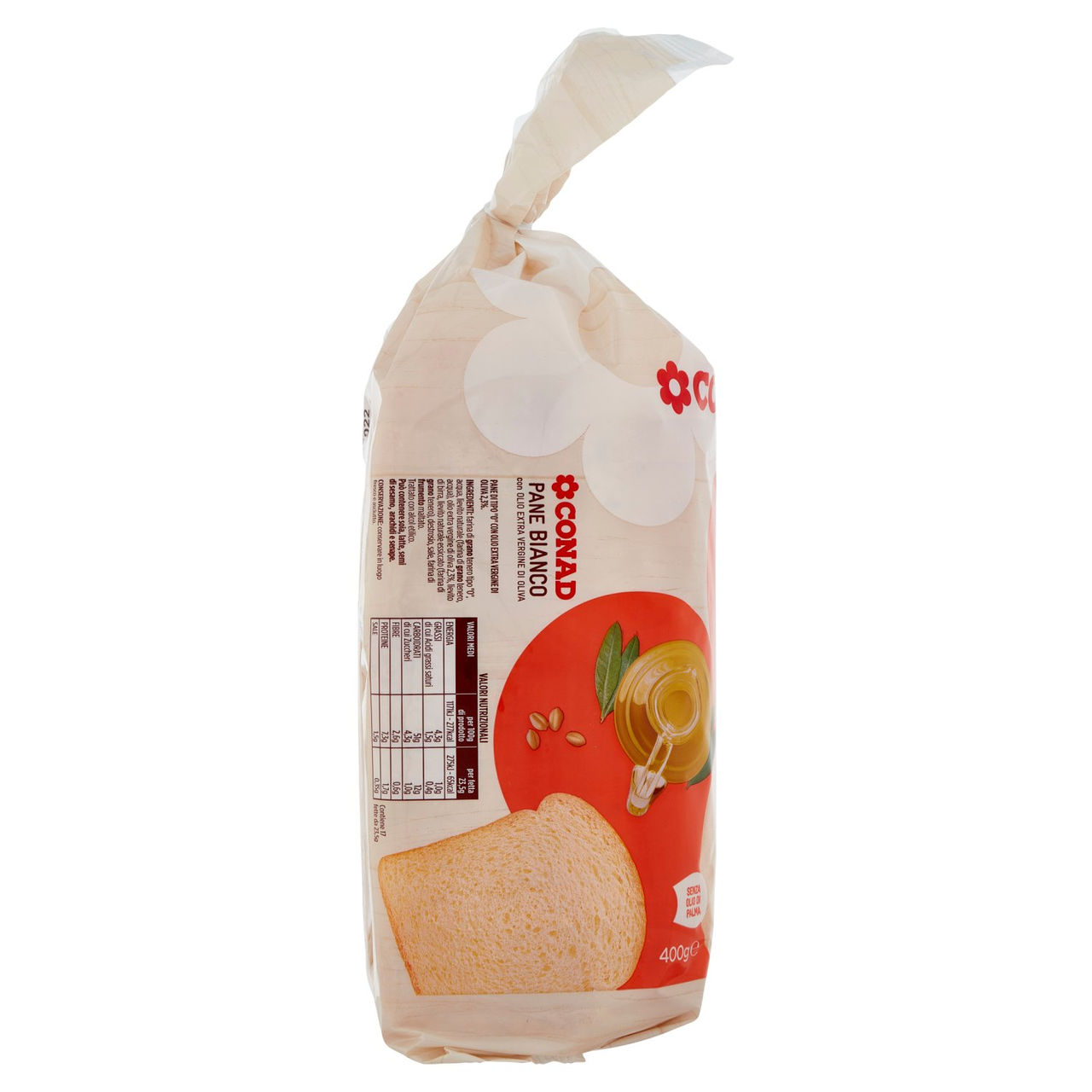 Pane Bianco 400 g Conad in vendita online | Conad