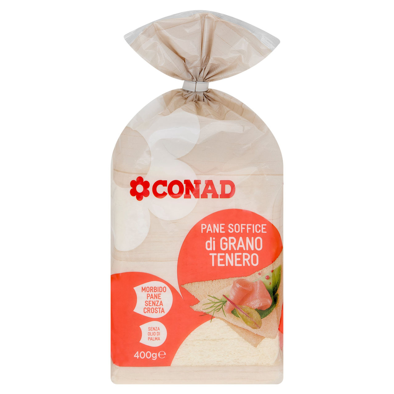 Pane Soffice di Grano Tenero 400 g Conad online | Conad