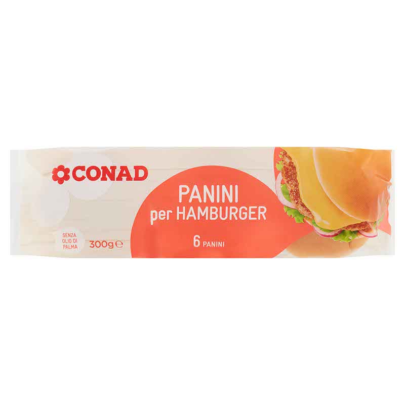 Panini per Hamburger Conad in vendita online | Conad
