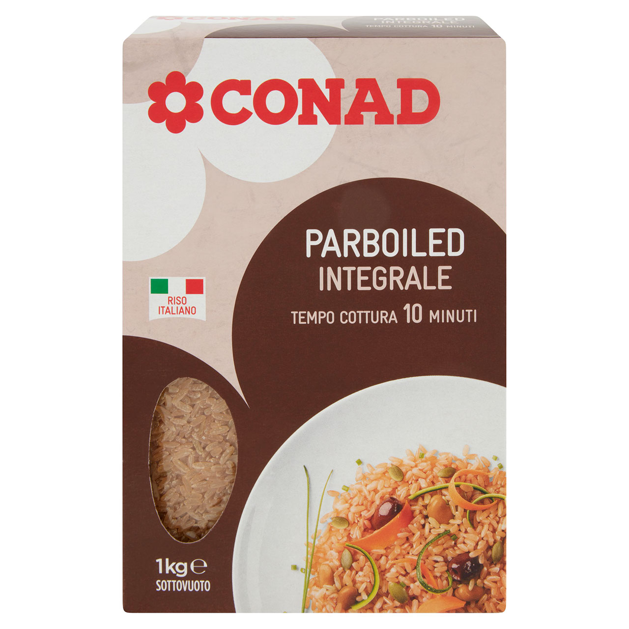 Riso Integrale Parboiled 1Kg Conad vendita online | Conad