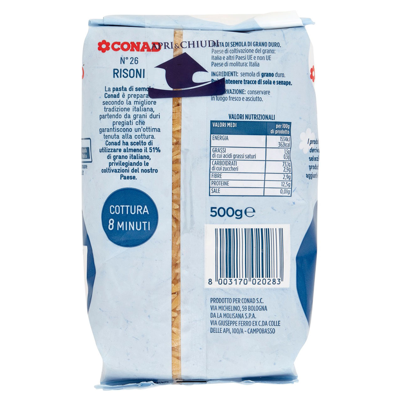 Risoni 500 g Conad in vendita online | Conad
