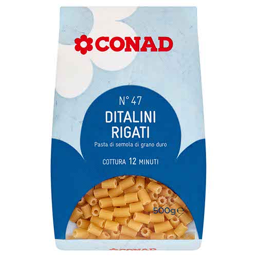 Ditalini Rigati 500 g Conad in vendita online | Conad