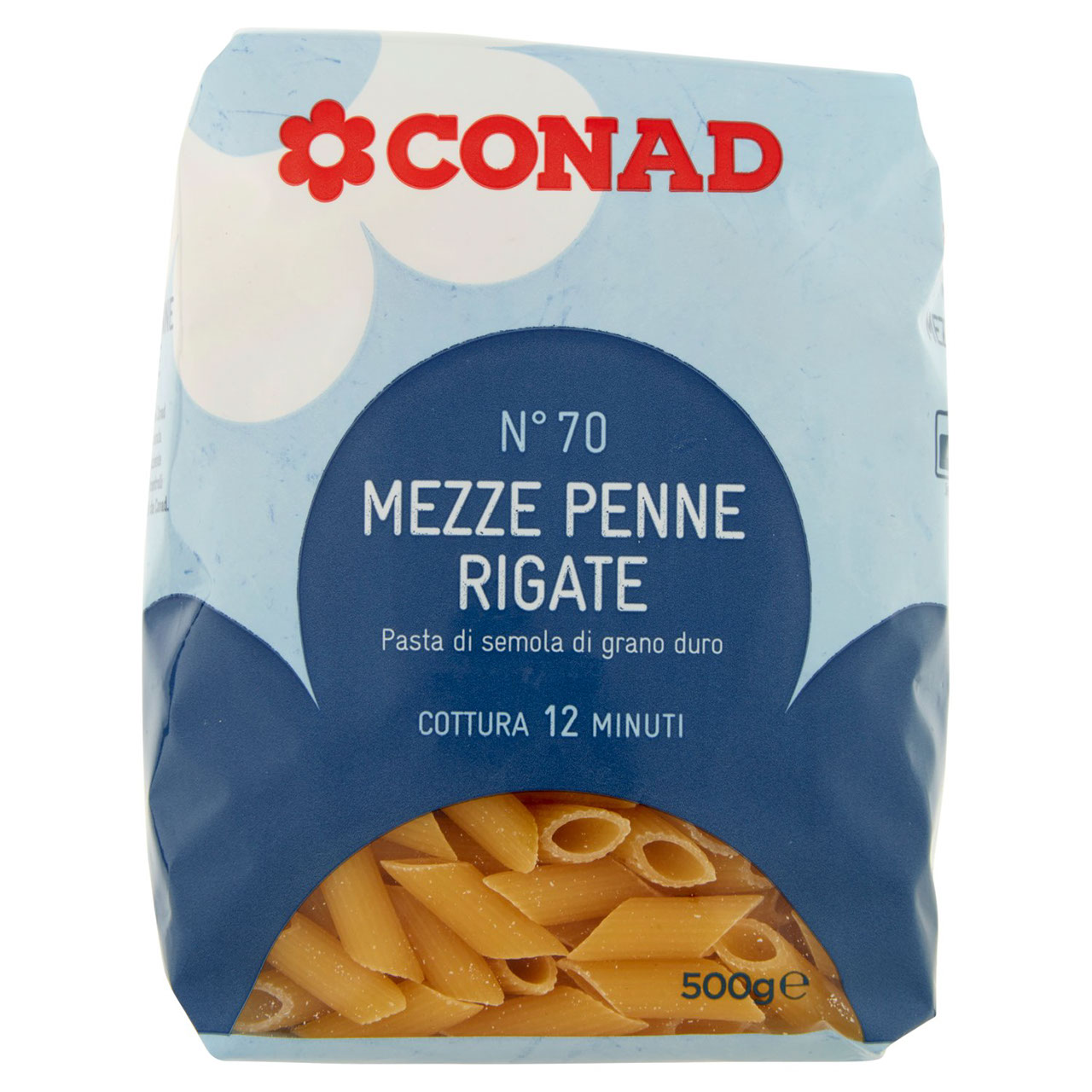Mezze Penne Rigate 500 g Conad in vendita online | Conad