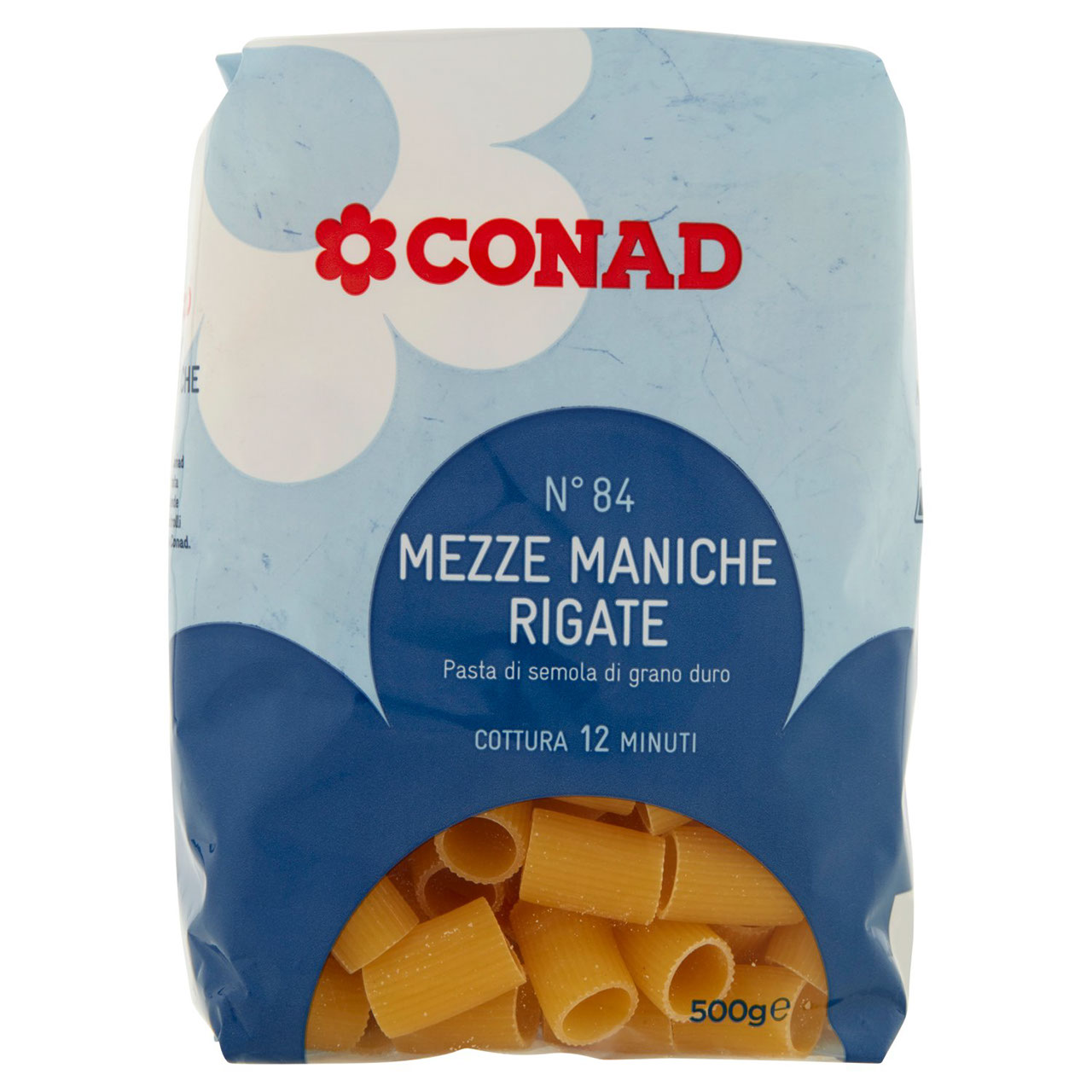 Mezze Maniche Rigate 500 g Conad in vendita online | Conad
